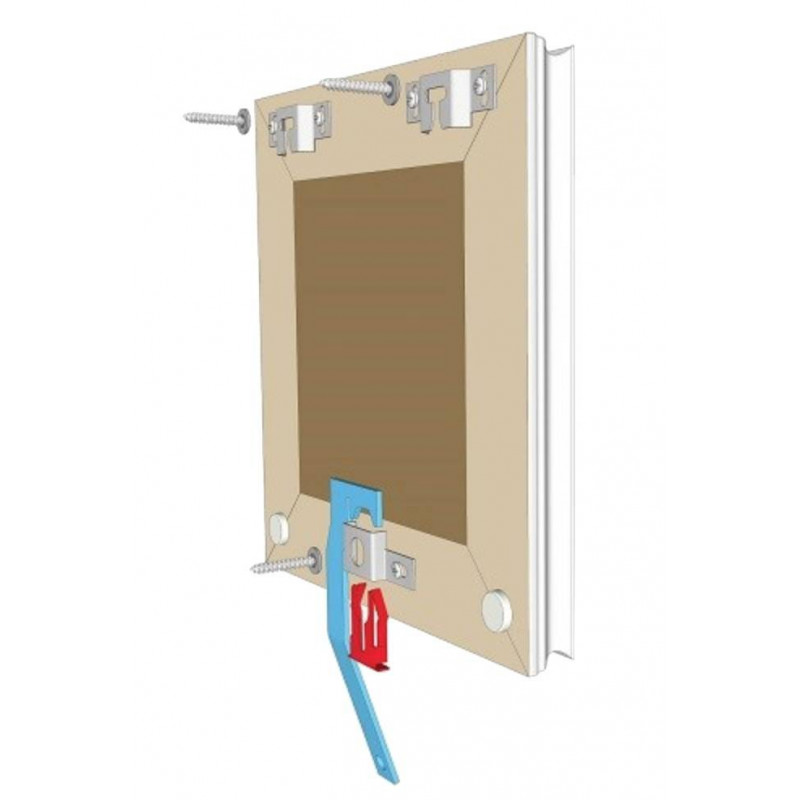 Fixation sécurisée sur 3 points pour cadre fin | KOA